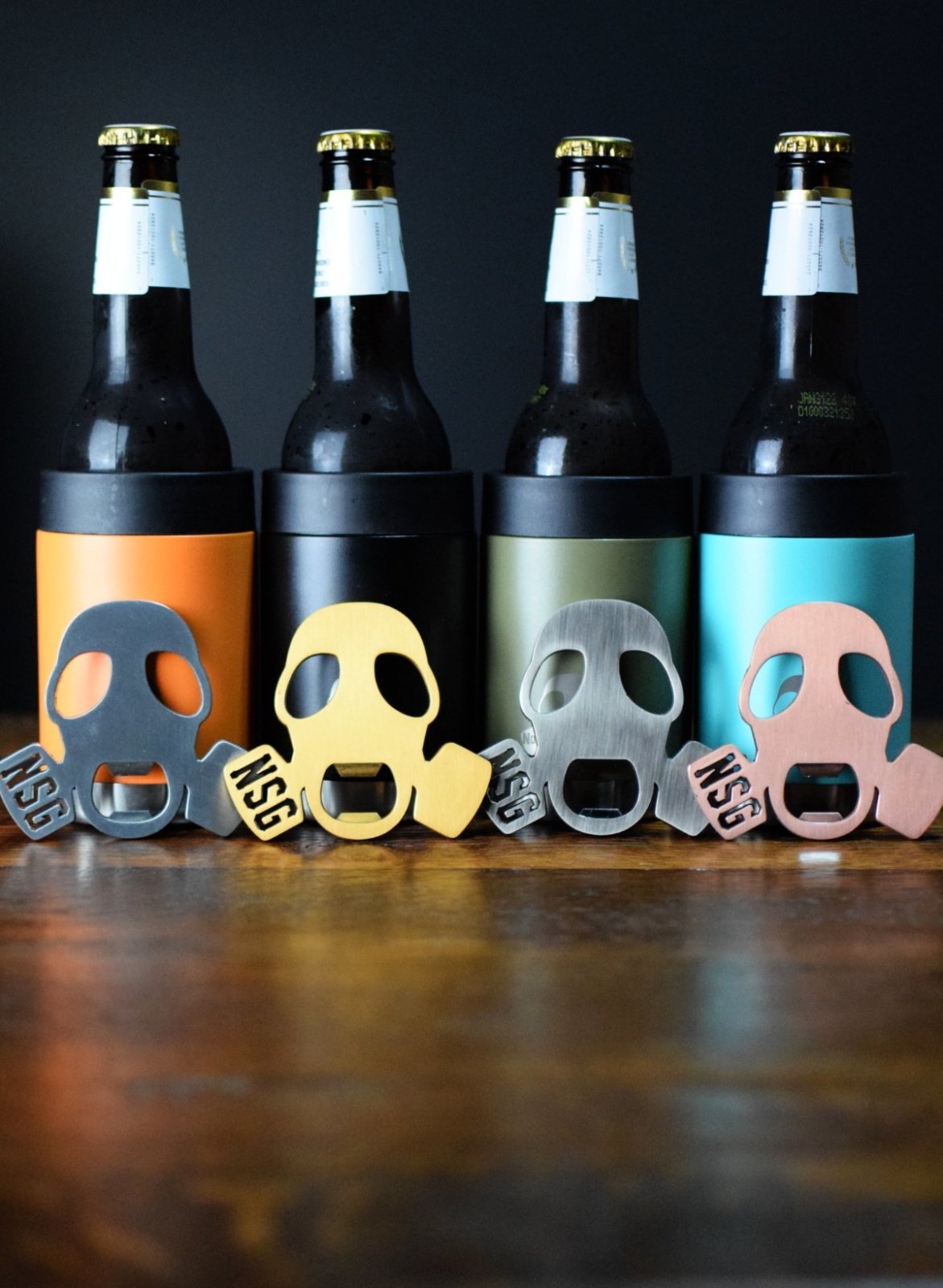 Metal Gas Mask Bottle Opener - Crack Cold Ones in Style - NoSurrenderGear